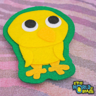 Spike the Baby Chick - Farm Animal Applique - Little World of Beasts