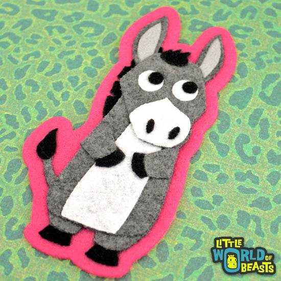 Esperanza the Donkey - Farm Animal Patch - Sew On or Iron On - Little ...