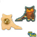 Owlbear Vacuuming - Mundane Monster Wooden Pin – Little World of Beasts