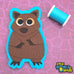 Harold the Wombat Felt Animal Iron On Patch – Little World of Beasts